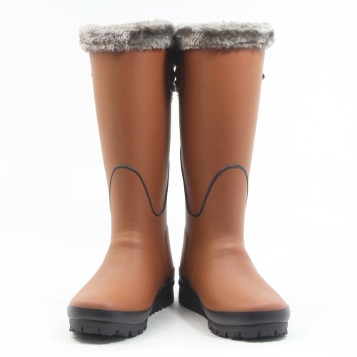 長靴 レディース 防寒 レインブーツ MONTRRE モントレ FB178 ファー