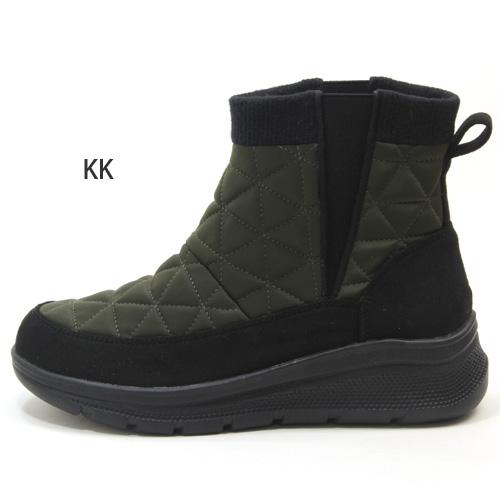 ノースデイト KH32002 レディース 防寒 防滑 ショートブーツ 反転式 スパイク 滑りにくい ウィンター 冬靴 キルト 軽量 婦人靴 North Date ダテハキ : kh-32002 ...