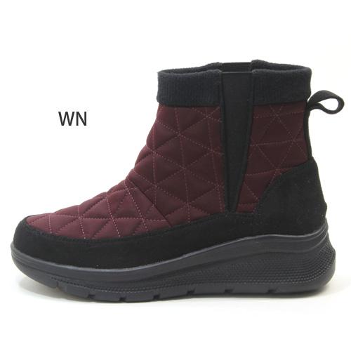 ノースデイト KH32002 レディース 防寒 防滑 ショートブーツ 反転式 スパイク 滑りにくい ウィンター 冬靴 キルト 軽量 婦人靴 North Date ダテハキ : kh-32002 ...