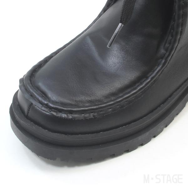 NORTH DATE ノースデイト レディース 防滑 防寒 サイドジップブーツ 4カラー ミドル丈 ハーフ丈 反転式スパイク付き 滑りにくい 撥水 ウィンターブーツ 雪道 冬用 : M ...