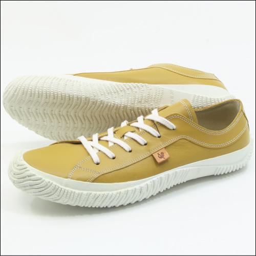 SPINGLE（スピングル） SPINGLE SPM-110 MUSTARD マスタード メンズサイズ スニーカー 革靴 手作り made ...