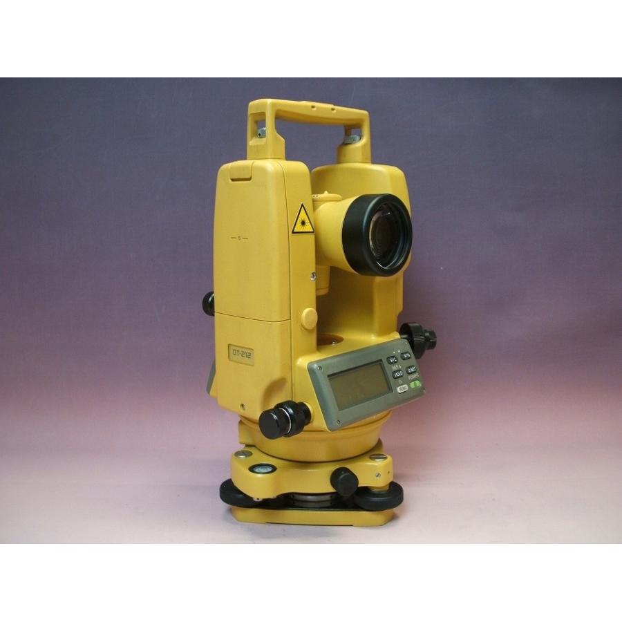 【整備・校正済み中古機】DT-212 TOPCON トプコン レーザーセオドライト 収納ケース新品 : エムズテック Yahoo!店 - 通販 - Yahoo!ショッピング