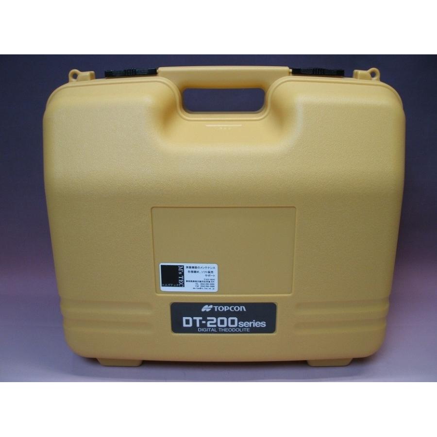 【整備・校正済み中古機】DT-212 TOPCON トプコン レーザーセオドライト 収納ケース新品 : エムズテック Yahoo!店 - 通販 - Yahoo!ショッピング