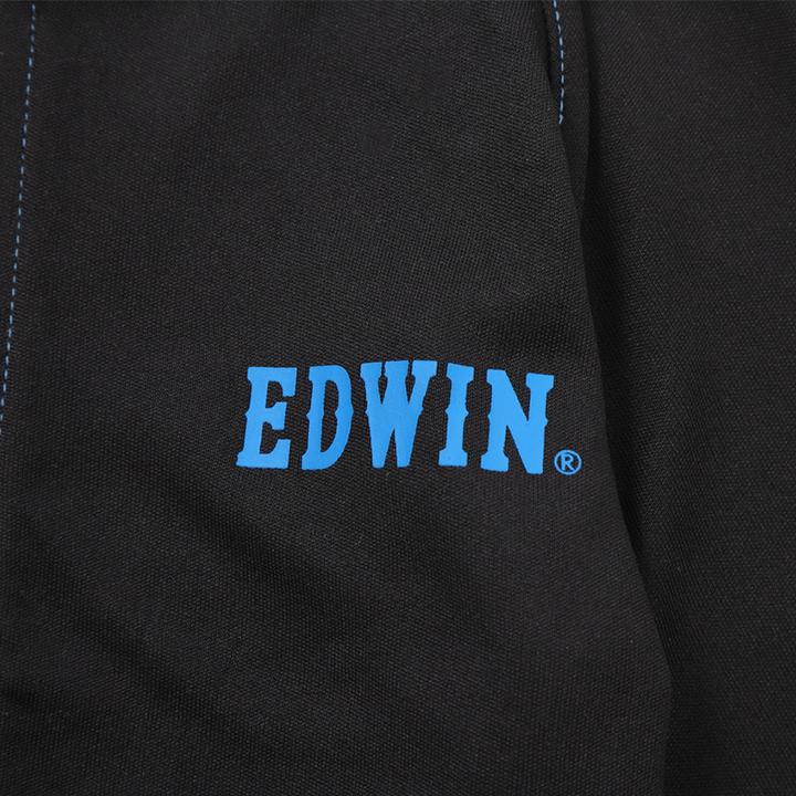 EDWIN ラッシュガード キッズ 長袖 エドウィン 男の子 女の子 110 120 130 ブラック ネイビー プール UVカット UPF50+ ブランド ロゴ 夏 海 水泳 ...