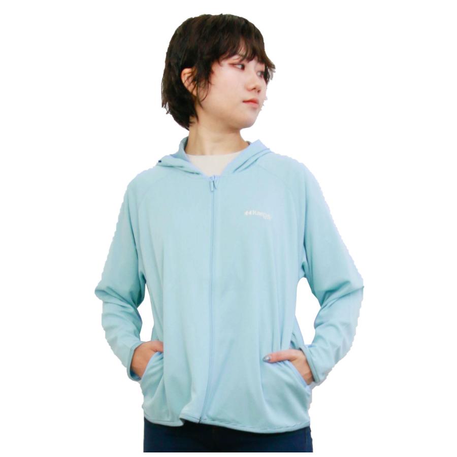 Kaepa パーカー レディース 夏 ケイパ UVカット 長袖 フード おしゃれ 大人 UVパーカー 女性 プール 海水浴 川遊び アウトドア キャンプ M L LL XL 日焼け対策 ...