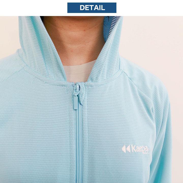 Kaepa パーカー レディース 夏 ケイパ UVカット 長袖 フード おしゃれ 大人 UVパーカー 女性 プール 海水浴 川遊び アウトドア キャンプ M L LL XL 日焼け対策 ...