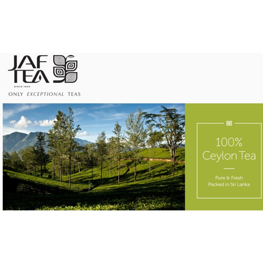 最高級 紅茶 100g JAF TEA ルフナ ルンビニ茶園145 リーフ お洒落缶入り スリランカ 代引きフラワリーブロークンオレンジペコー等級 : 4791038000112 : 美食同源 ...