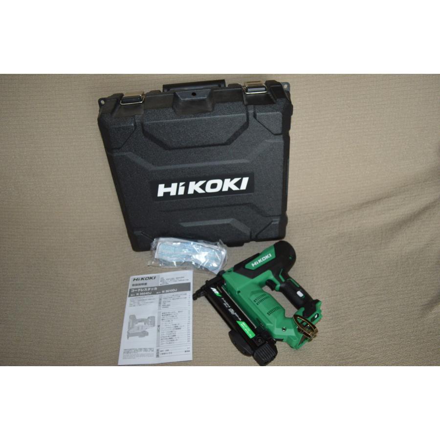 マルチボルト N3604DJ(NK) HiKOKI 36Vマルチボルト コードレスタッカN3604本体+ケ−ス ※リチウム電池、充電器なし : エムテック - 通販 - Yahoo!ショッピング