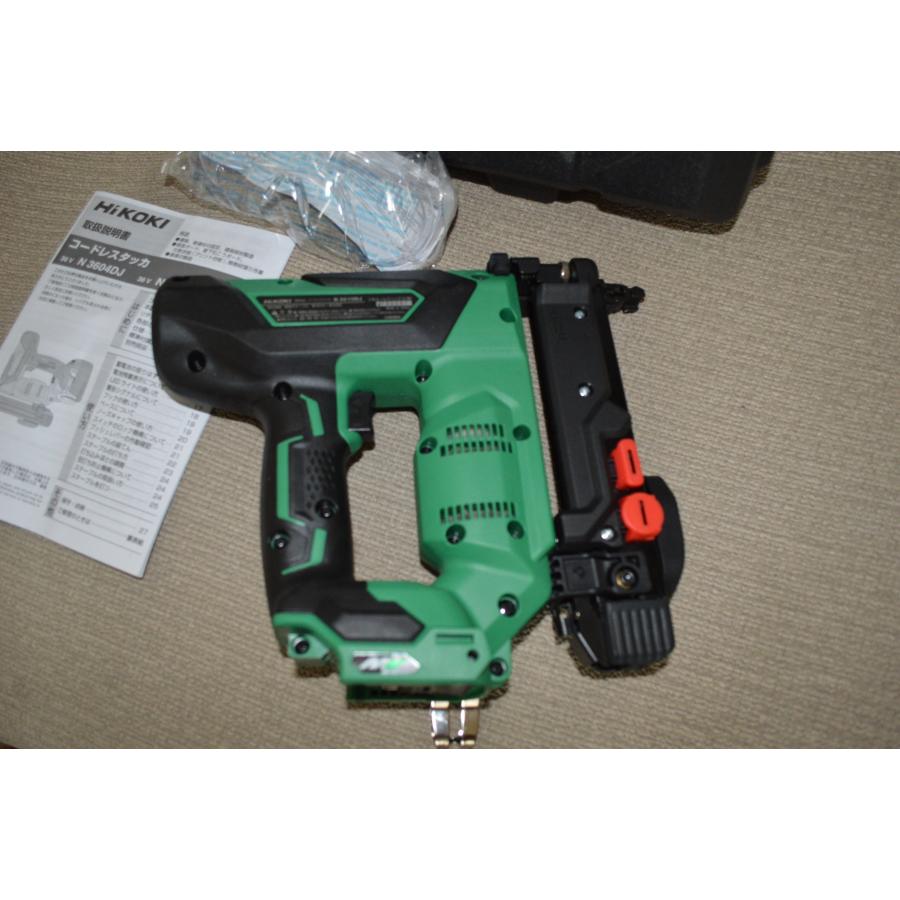 マルチボルト N3604DJ(NK) HiKOKI 36Vマルチボルト コードレスタッカN3604本体+ケ−ス ※リチウム電池、充電器なし : エムテック - 通販 - Yahoo!ショッピング