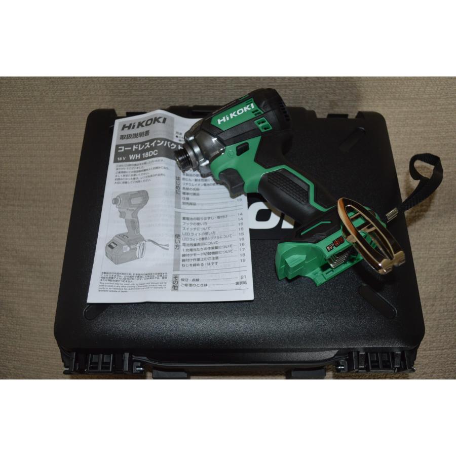 HiKOKI WH18DC HiKOKI インパクトドライバー18V各色 ※サービス品ケース付属 : エムテック - 通販 - Yahoo ...