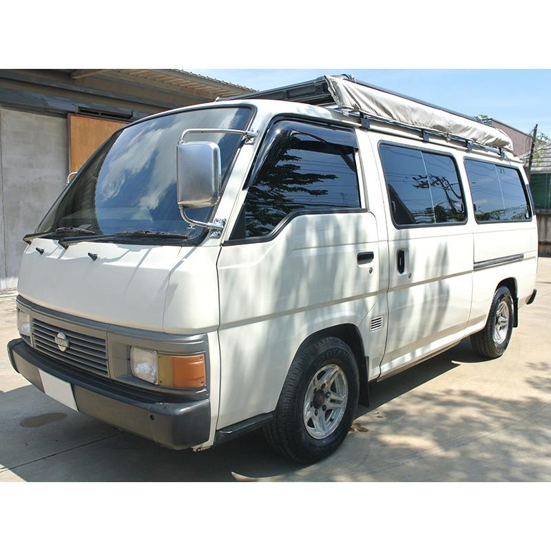 日産 キャラバン E24型 ホーミー コーチ ロイヤル ドアバイザー ワイドバイザー 純正 より幅広 :e24-big-ds:マッド ...