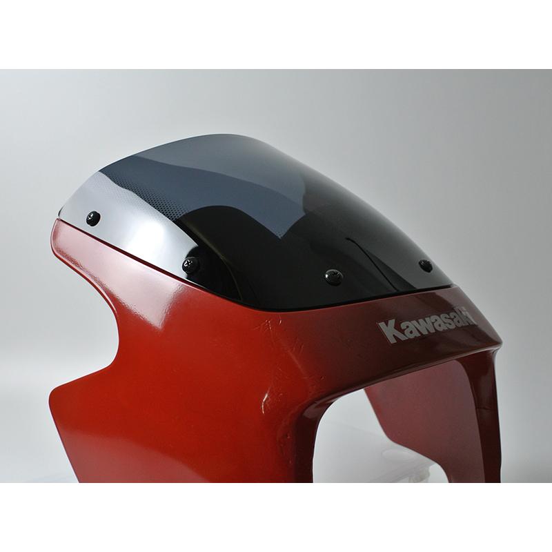 カワサキ ZRX400 前期 スクリーン ダーク 純正サイズ ウインドシールド パーツ カスタム :zrx4e-std-ds-sh:マッドファクトリーYahoo!ショップ - 通販 ...