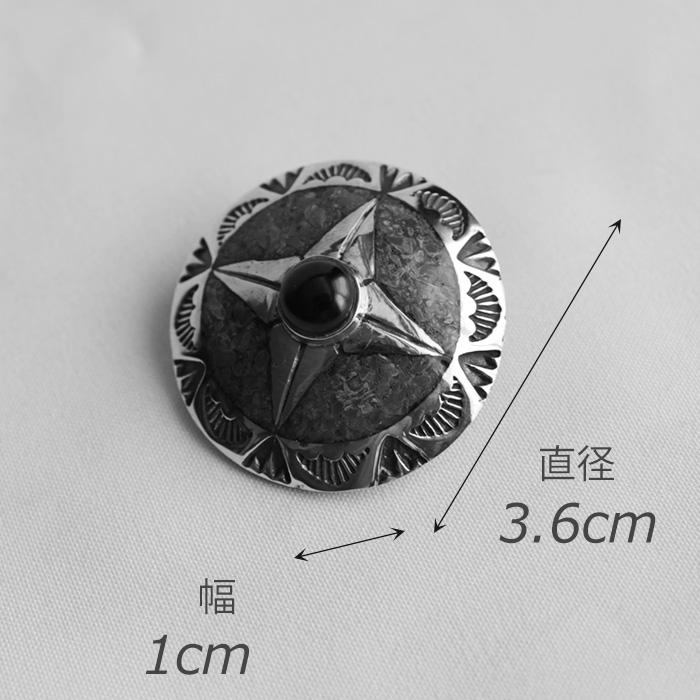 コンチョ ボタン/ネジ式/天然ストーン・クラッシュ赤珊瑚/ズニ族/レザークラフト/バイカーズウォレット/コンチョシルバー925 : MUD MONKEY - 通販 - Yahoo!ショッピング