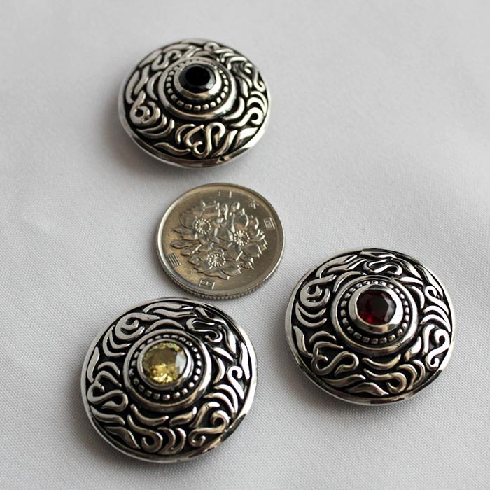 コンチョ ボタン/ネジ式/天然CZジルコニアコンチョ/レザークラフト/バイカーズウォレット/コンチョシルバー925 : 3kc-mcc2 : MUD MONKEY - 通販 - Yahoo ...