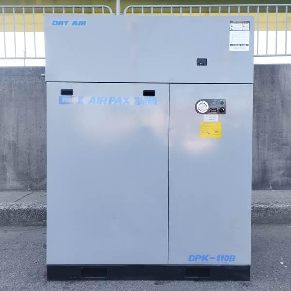 明治製作所 MEIJI DPK-110B 15馬力 11kW 給油式パッケージコンプレッサー ドライヤー付 3相200V 60Hz 2009年製 : 無限堂あいちヤフーショップ - 通販 ...