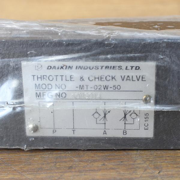 未使用）未使用)DAIKIN/ダイキン MT-02W-50 02シリーズ スタック形 A・Bポート絞り弁 : 無限堂あいちヤフーショップ ...
