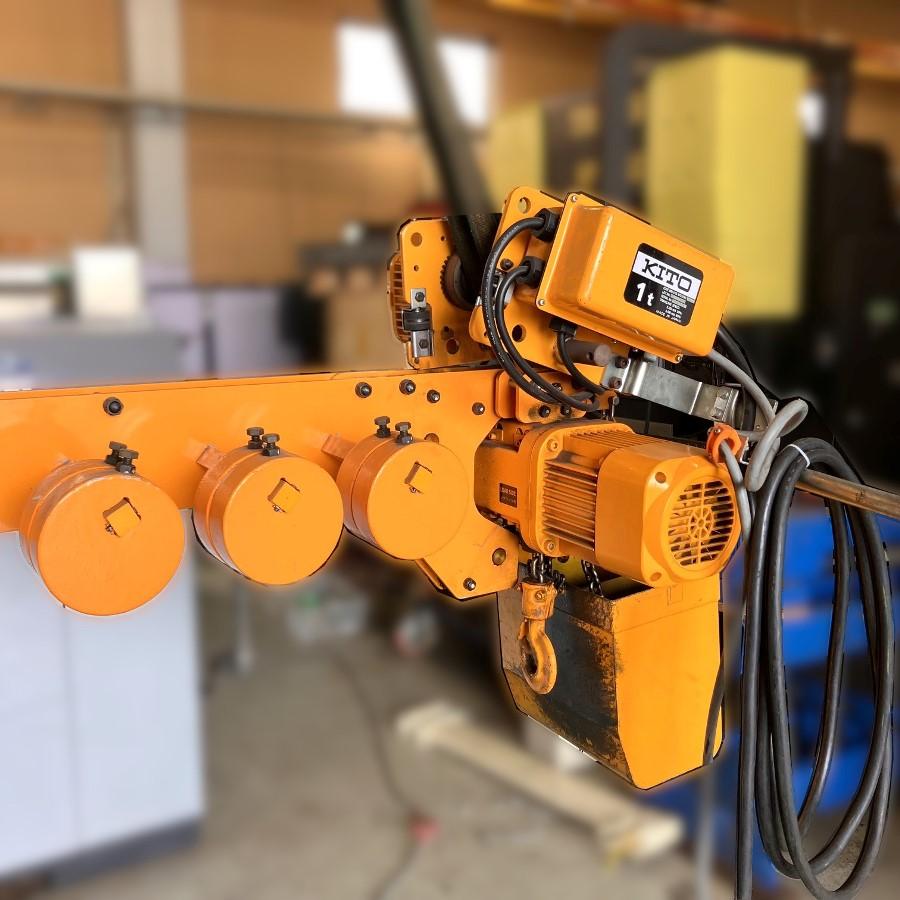 [配送は要相談]KITO/キトー TWER2M-010L 1t2点水平吊り型電動チェーンブロック 電動トロリ付 揚程5.5M : 無限堂あいちヤフーショップ - 通販 - Yahoo!ショッピング