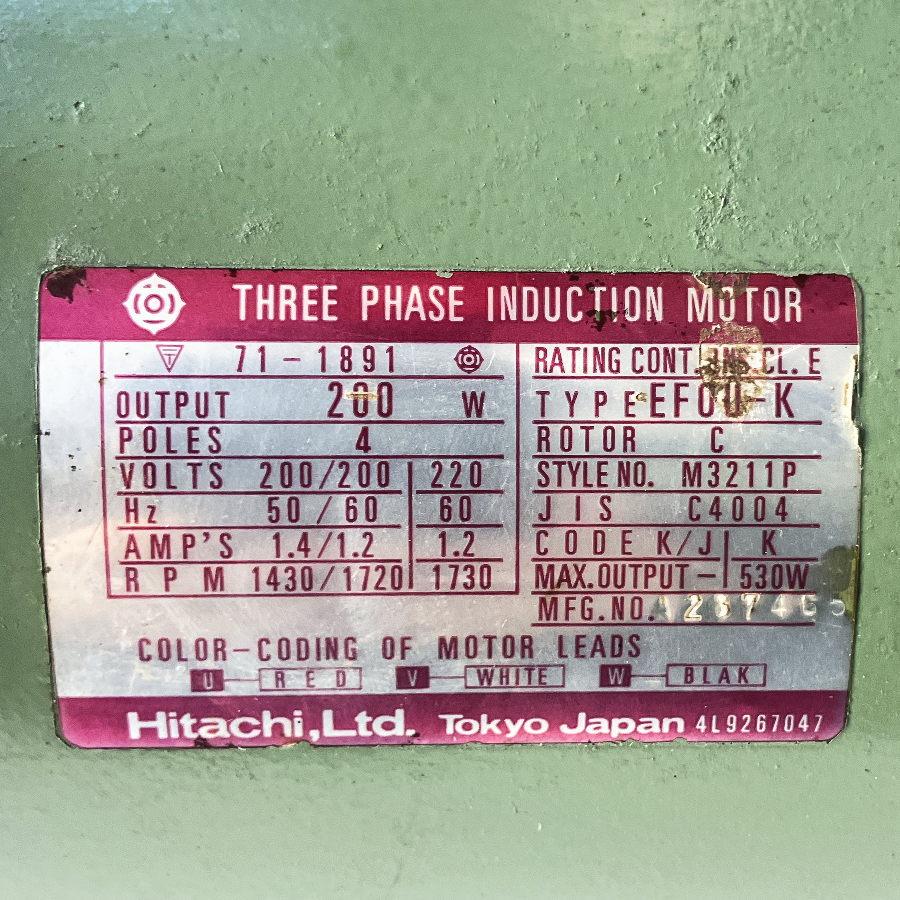 HITACHI/日立 B13 13mmボール盤 200V 角テーブル : 無限堂あいちヤフーショップ - 通販 - Yahoo!ショッピング