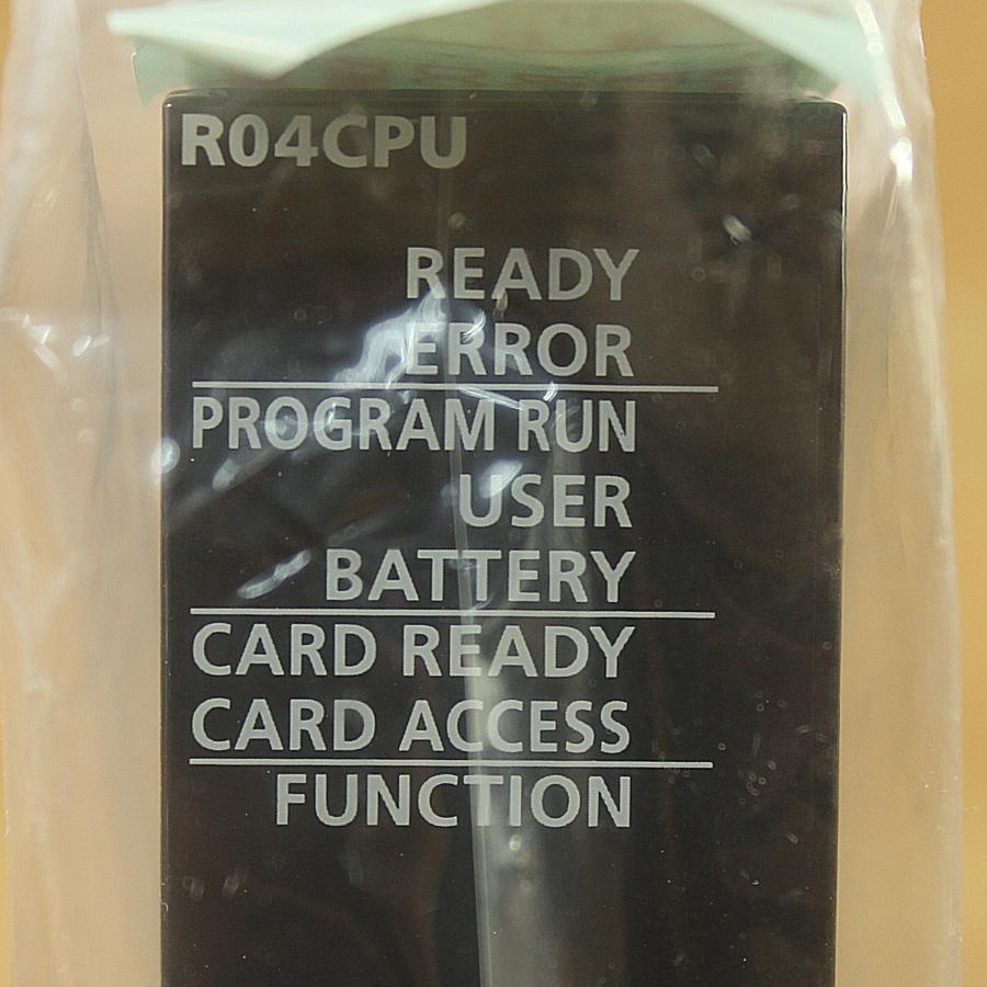 未使用）MITSUBISHI/三菱 R04CPU シーケンサー プログラマブルコントローラー MELSEC iQ-R PLC : 無限堂あいち ...
