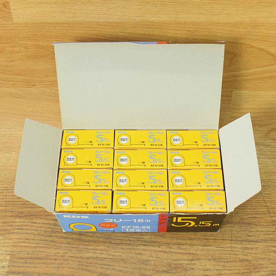 未使用）12個セット☆ムラテックKDS KF16-55 コンベックス メジャー 16幅5.5m 固定爪 : 無限堂あいちヤフーショップ - 通販 - Yahoo!ショッピング