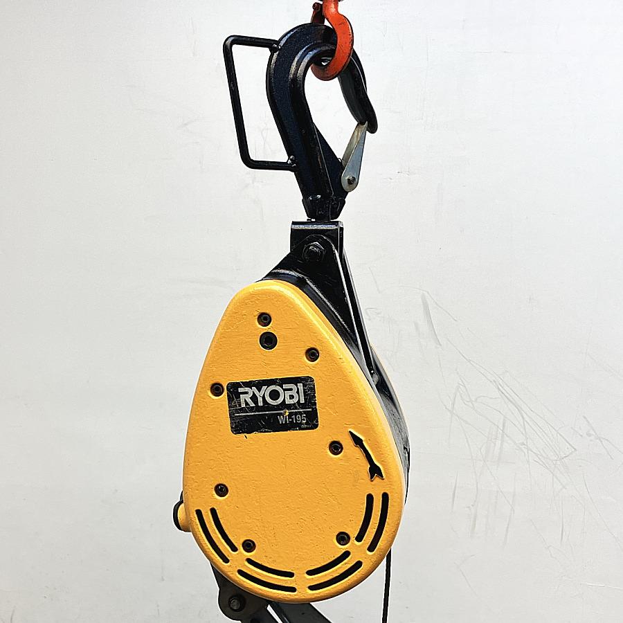 RYOBI/リョービ WI-195 200kg電動ウインチ 揚程27m : 無限堂あいちヤフーショップ - 通販 - Yahoo!ショッピング