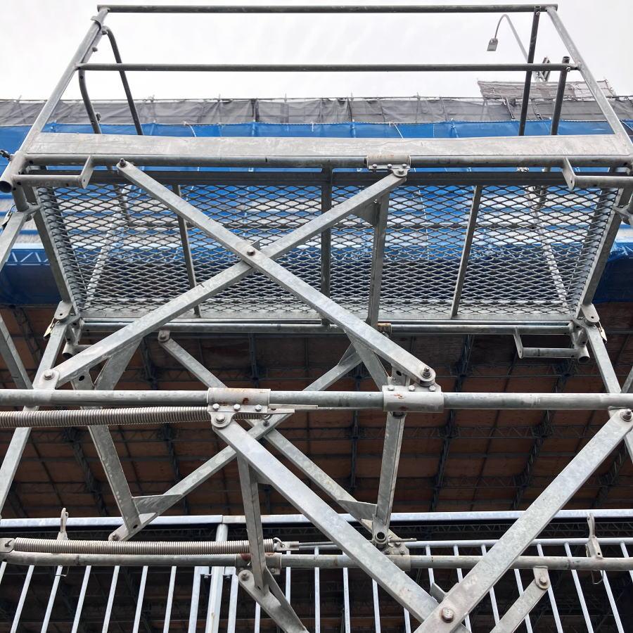 NIPPON STEEL/日鉄建材 昇降式移動足場 アップスター US-25S 25型 高所作業台 ローリングタワー : 無限堂あいちヤフーショップ - 通販 - Yahoo!ショッピング