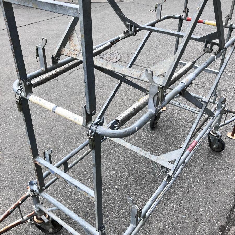 NIPPON STEEL/日鉄建材 昇降式移動足場 アップスター US-25S 25型 高所作業台 ローリングタワー : 無限堂あいちヤフーショップ - 通販 - Yahoo!ショッピング