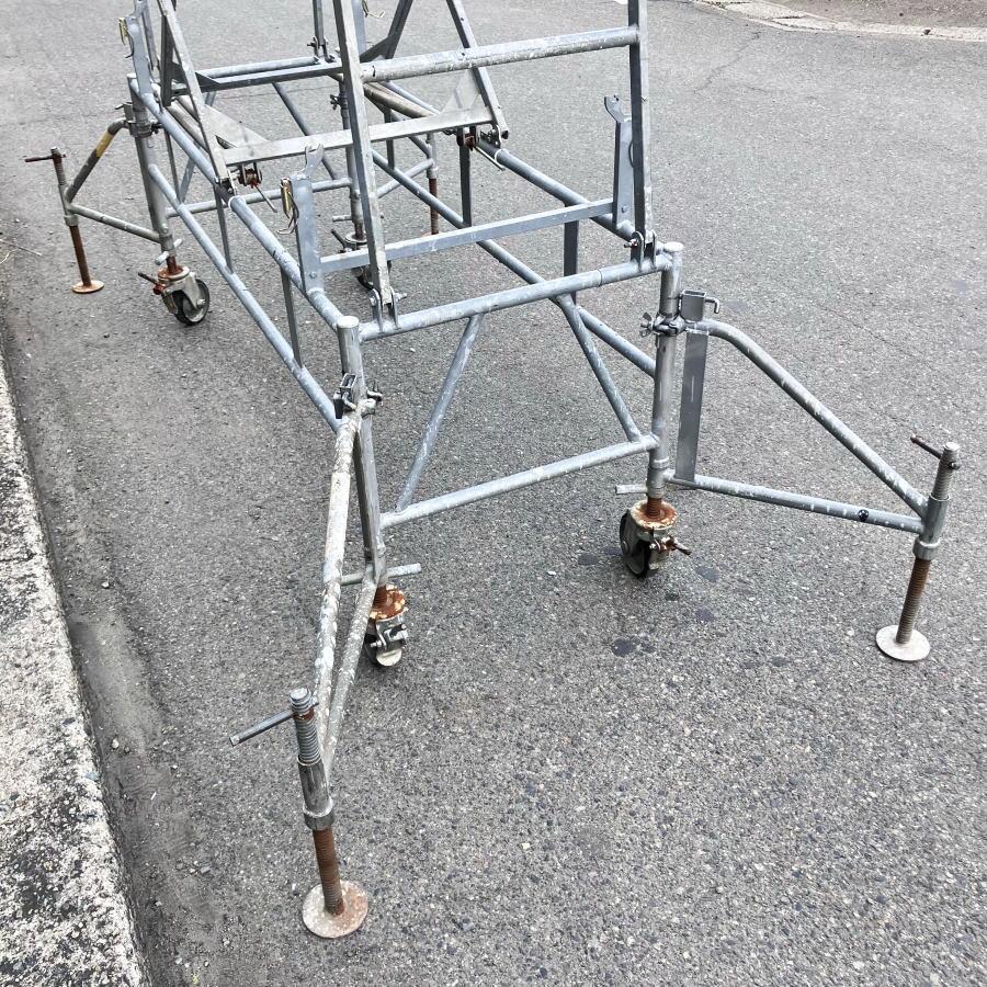 NIPPON STEEL/日鉄建材 昇降式移動足場 アップスター US-36S 36型 高所作業台 ローリングタワー : 無限堂あいちヤフーショップ - 通販 - Yahoo!ショッピング