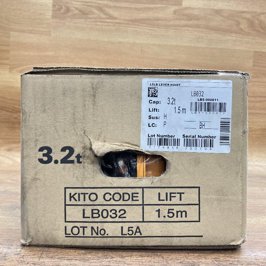 未使用） KITO/キトー LB032 3.2tレバーブロック 1.5M 荷締め機 : 無限堂あいちヤフーショップ - 通販 - Yahoo!ショッピング