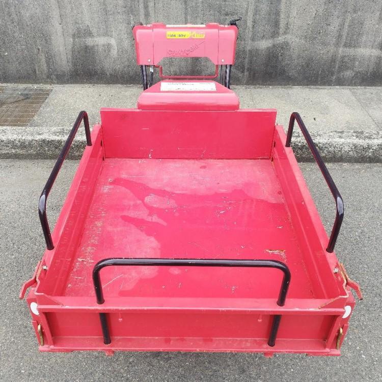 canycom/筑水キャニコム BH42 箱型三方開ワイド ピンクレディ ヒラリー 小型立ち乗り運搬車 クローラー : 無限堂あいちヤフーショップ - 通販 - Yahoo!ショッピング