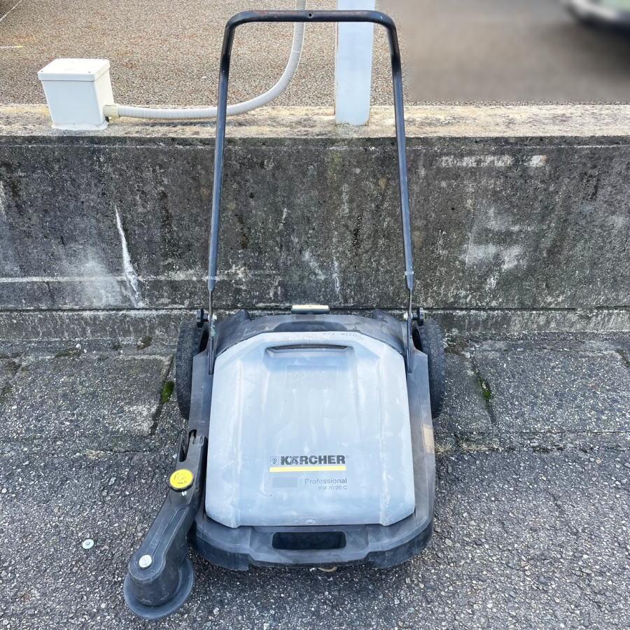 KARCHER/ケルヒャー 手押し式スイーパー サイドブラシ無し KM70/20C : b231122-02 : 無限堂あいちヤフーショップ - 通販 - Yahoo!ショッピング