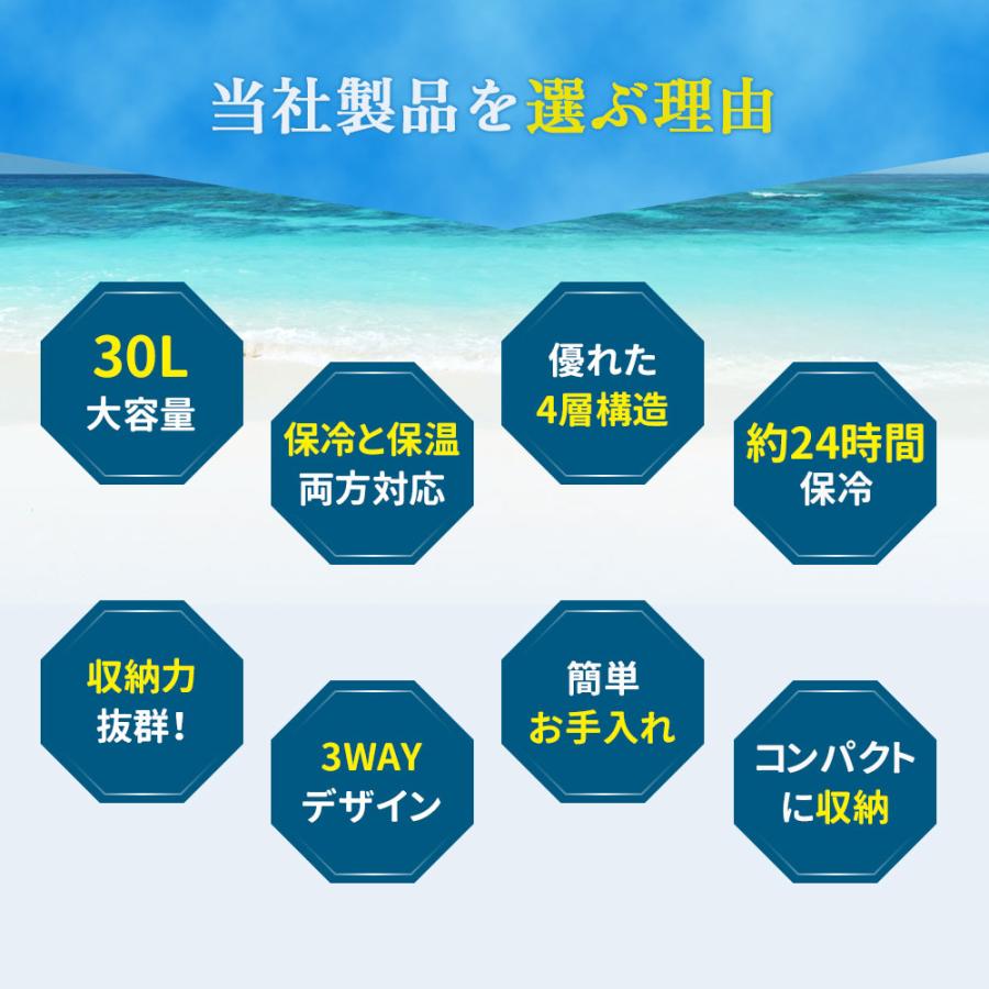 ソフトクーラーボックス 保冷バッグ 大容量 30L 900D クーラーバッグ 折りたたみ 4層断熱 超強力 撥水材質 隔熱層 多機能ポケット付き 手提げ 肩掛け : Mugi Mugi ...