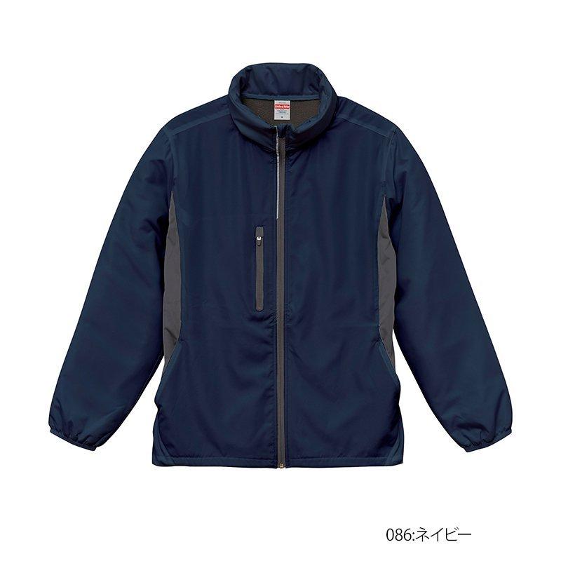 メンズ アウター 長袖 無地 フルジップ パーカ ジャケット フードイン レディース 運動 撥水 防風 保温 ( United Athle / ユナイテッドアスレ ) 7069-01 : ...