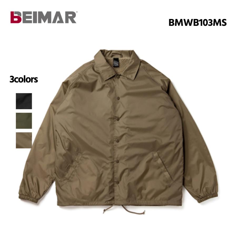 コーチジャケット メンズ ジャケット 長袖 無地 カジュアル シンプル レディース 防水 裏地ボア アウター（ BEIMAR / ビーマー）BMWB103MS :BEIMAR ...