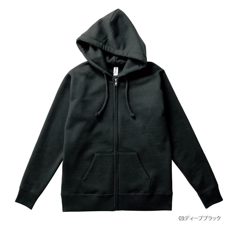 TRUSS パーカー メンズ フルジップパーカー 無地 フード付きパーカー 大きいサイズ レディース 厚手 ヘビーウェイト 12.4オンス ( / トラス ) HSZ-137 : MUJI-T ...