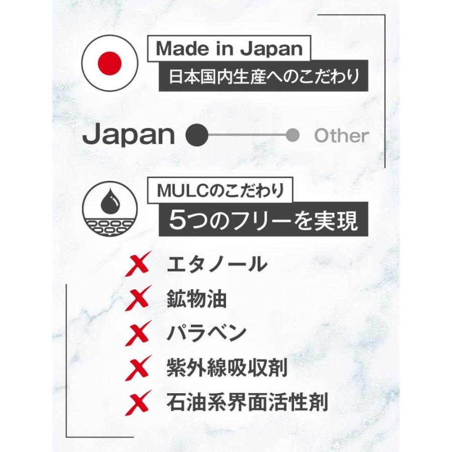 【MULC公式】化粧水 オールインワン セラミド ヒアルロン酸 とろみ 潤いを与える 120ml メンズ 日本製 : MULC ヤフー ...