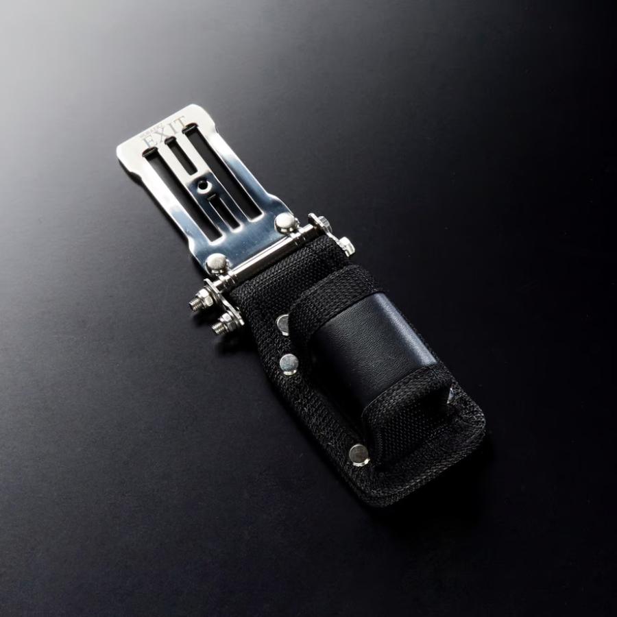WORKERZ EXIT ハンマー差し EXT-HMBK フェイクレザー メタルプレート 連結金具 の組み合わせ 高儀 × ...
