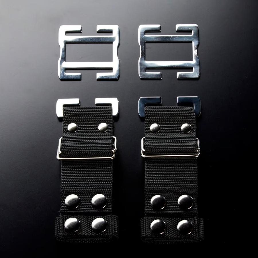 WORKERZ EXIT 連結クロスパーツ2本 EXT-RP02BK フェイクレザー メタルプレート 連結金具 の組み合わせ 高儀 × NEXTWORKERZ EXIT-PARTS : nwz ...