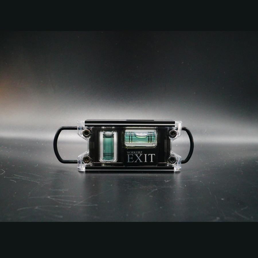 WORKERZ EXIT トビレベル・2 ブラック EXTTB2BK 水平器 EBISU トビレベル レベル 高儀 × NEXTWORKERZ EXIT-TOBILEVEL : nwz-ext ...