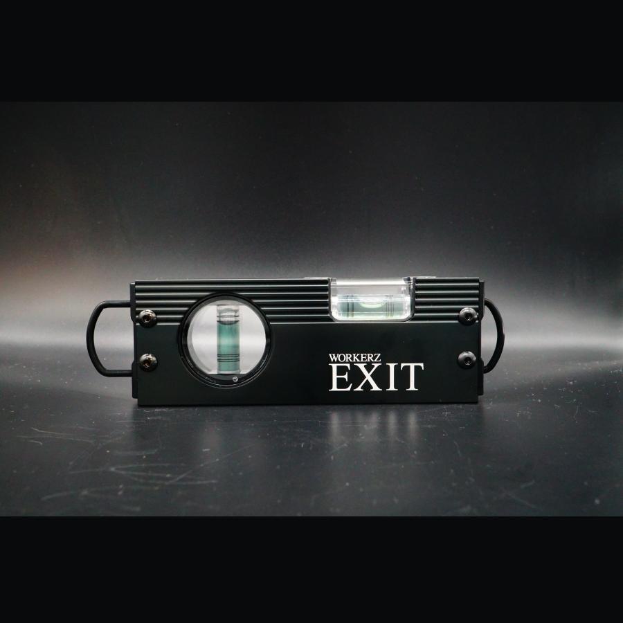 WORKERZ EXIT トビボックスレベル ブラック EXTTBOXBK 水平器 EBISU トビレベル レベル 高儀 × NEXTWORKERZ EXIT-TOBILEVEL ...