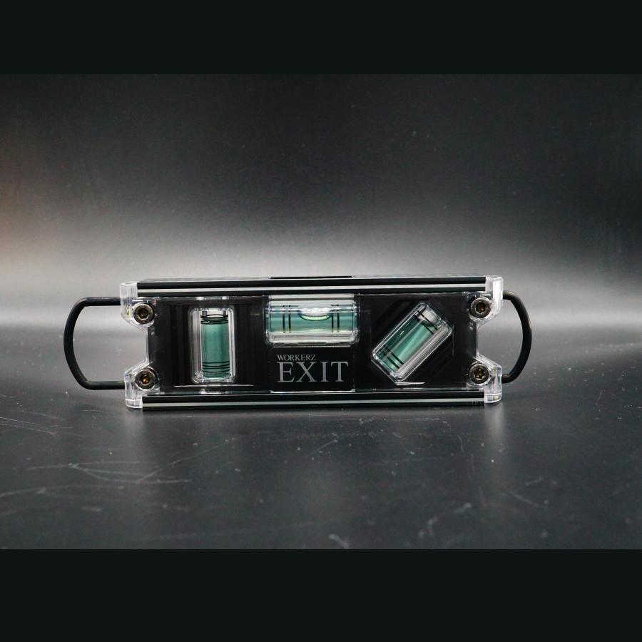WORKERZ EXIT トビレベル・プロ ブラック EXTTBPBK 水平器 EBISU トビレベル レベル 高儀 × NEXTWORKERZ EXIT-TOBILEVEL ...