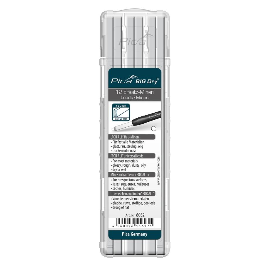 PICA MARKER (ピカマーカー) Pica Big Dry 6032 替芯 白×12 : MULHANDZ - 通販 - Yahoo!ショッピング