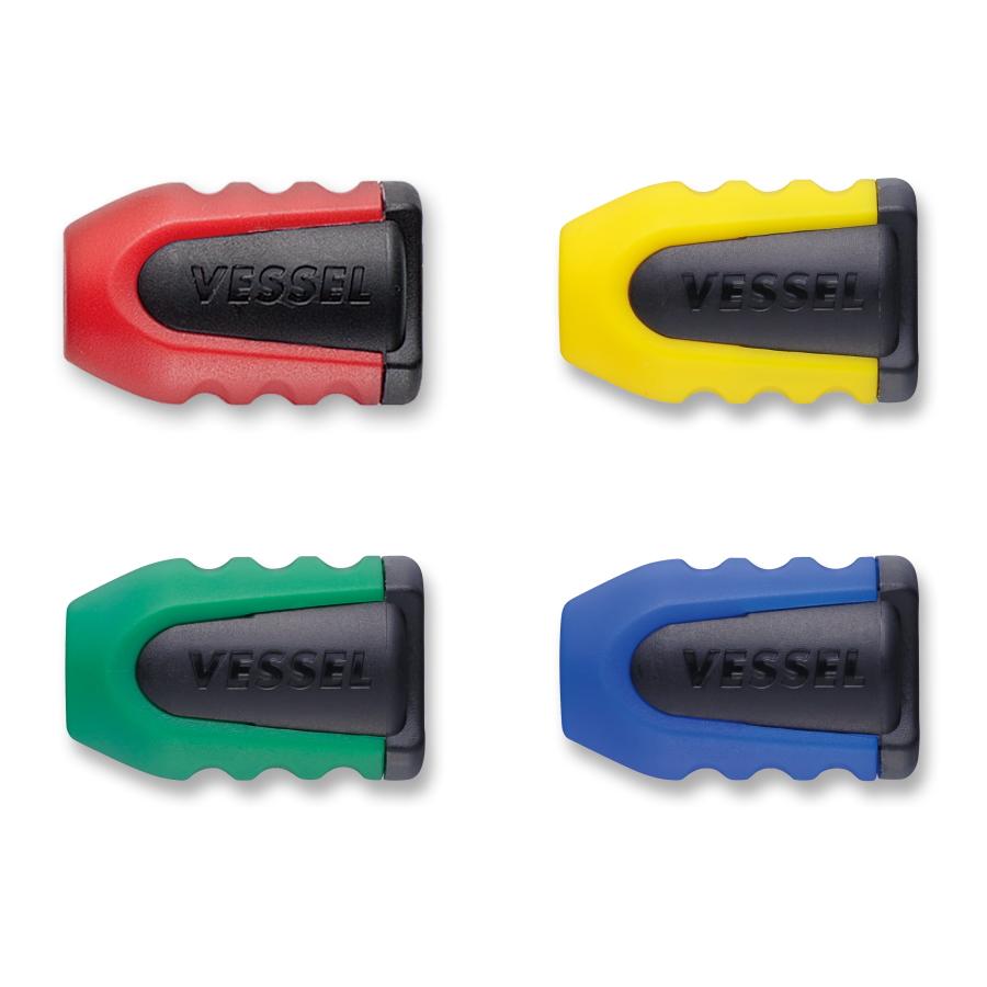 VESSEL（工具） VESSEL (ベッセル) ネジマグキャッチャー NMC-1PR 赤 / NMC-1PY 黄 NMC-1PG 緑 NMC-1PB 青 4色セット : MULHANDZ ...