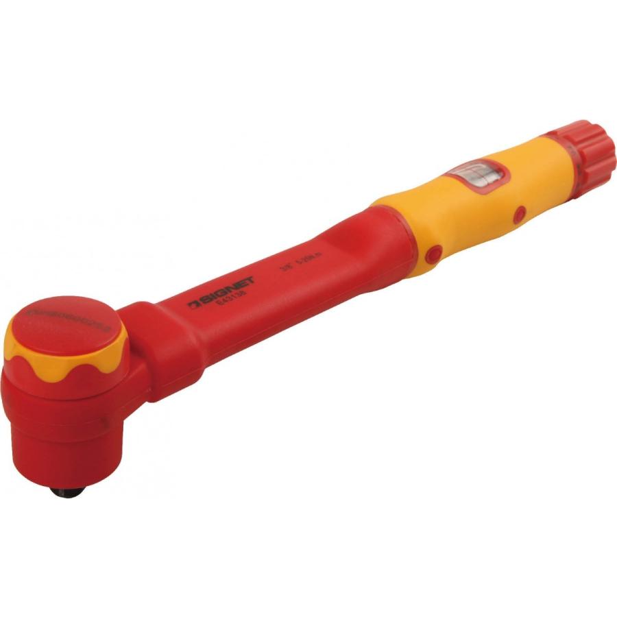 SIGNET E43138 3/8DR 5-25N.M 絶縁トルクレンチ シグネット : MULHANDZ - 通販 - Yahoo!ショッピング