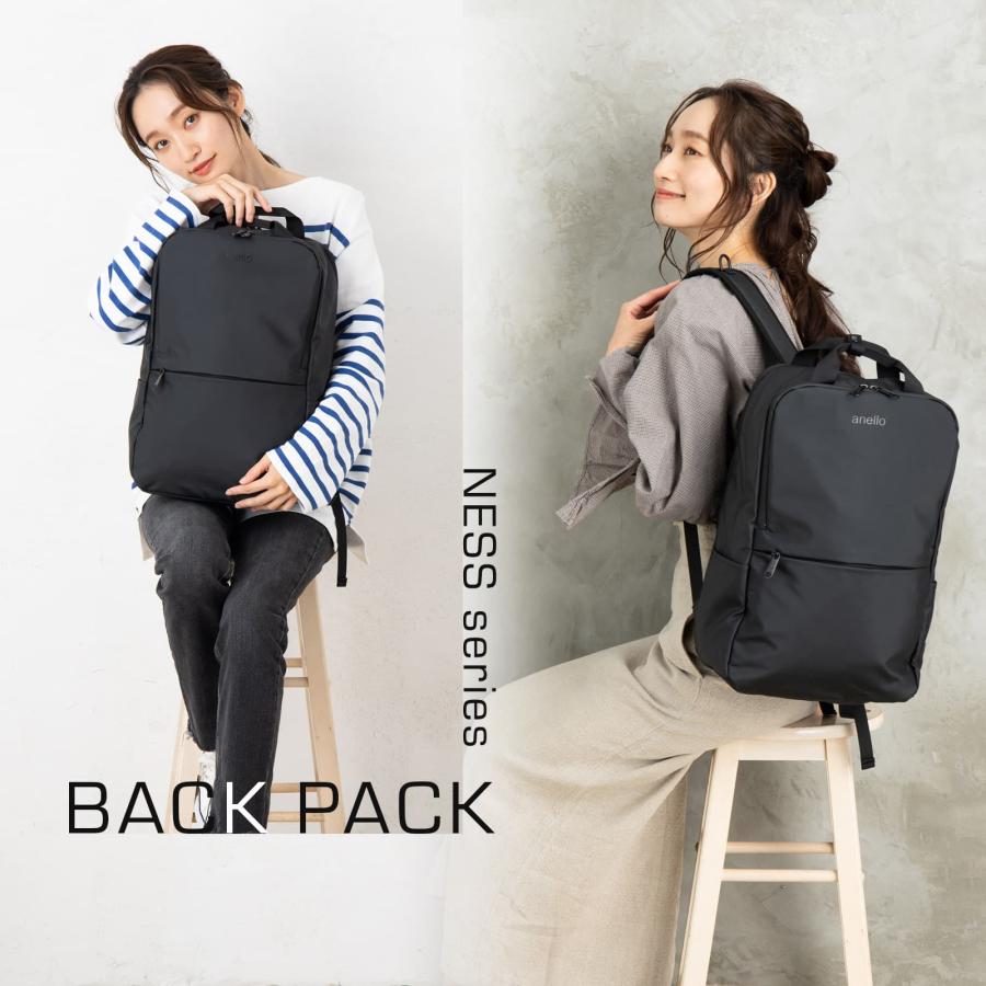 anello 正規品 アネロ バッグ バックパック リュック ビジネスバッグ スクエア ネス メンズ レディース A4 撥水 軽量 大容量 ブランド おしゃれ かわいい ...
