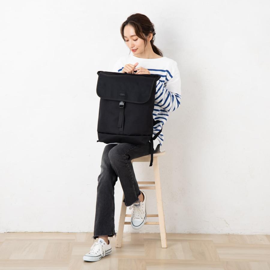 anello 正規品 アネロ バッグ バックパック リュック ビジネスバッグ フラップバックパック クロ メンズ レディース A3 大容量 軽量 ブランド おしゃれ かわいい ...