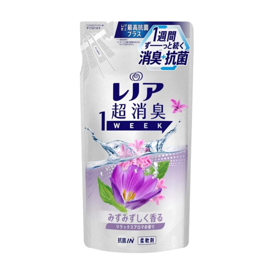 柔軟剤 16袋セット P&G ピーアンドジー レノア 超消臭 1week リラックスアロマ 詰替え 400ml×16袋 カートン販売 : Multiverse Yahoo!ショッピング店 ...