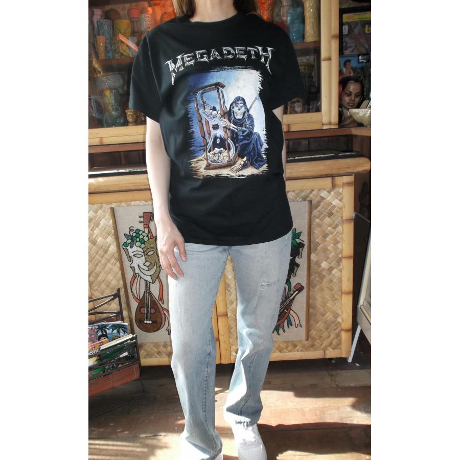メガデスTシャツ MEGADETH COUNTDOWN HOURGLASS 正規品 バンドT メガデスTシャツ MEGADETH COUNTDOWN HOURGLASS 正規品 バンドT