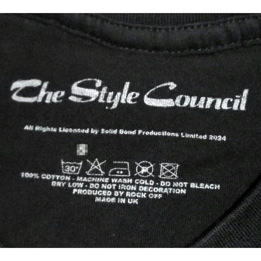 スタイル カウンシル Tシャツ THE STYLE COUNCIL STACKED LOGO 正規品 ロックTシャツ : マンブルズ バンドT ...