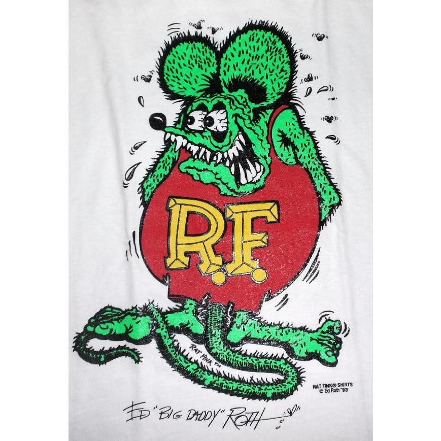 RAT FINK ラット フィンク キッズ Tシャツ Rat Fink カラー RAT FINK ラット フィンク キッズ Tシャツ Rat Fink カラー